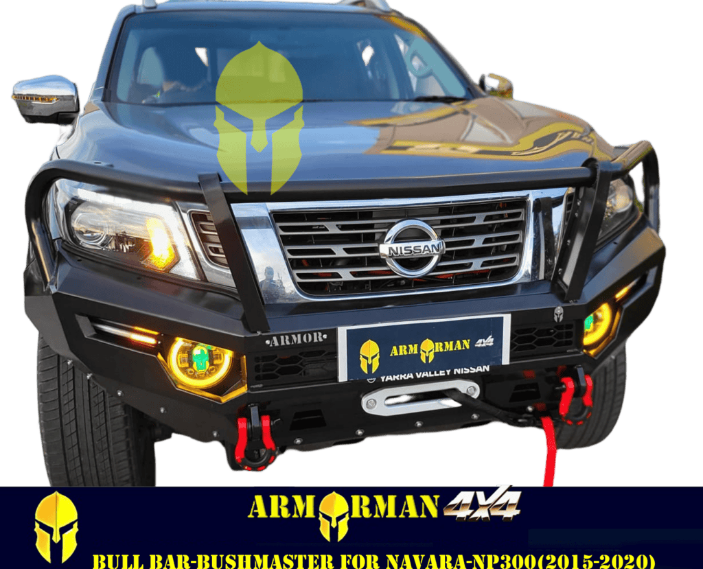 Bushmaster bull bar for Navara NP300 (2015-2020) – ARMORMAN4X4 ...