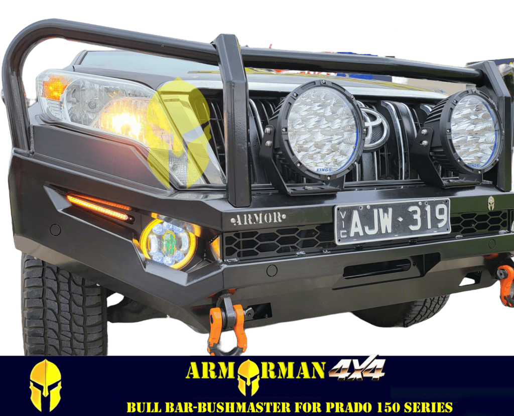 Bushmaster Bull bar for Prado 150 series (2010-2013) – ARMORMAN4X4 ...