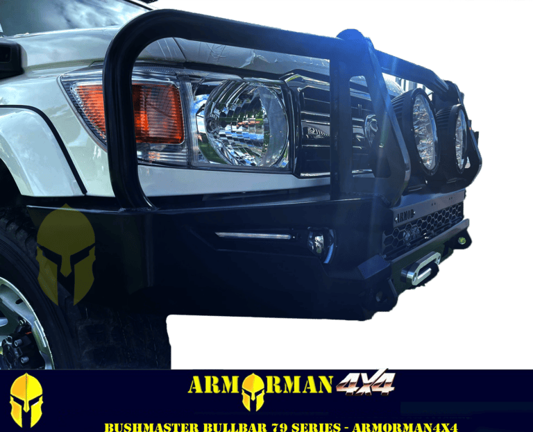Bull Bar bushmaster for land cruiser 79 series-ARMORMAN4X4 - Armorman 4x4