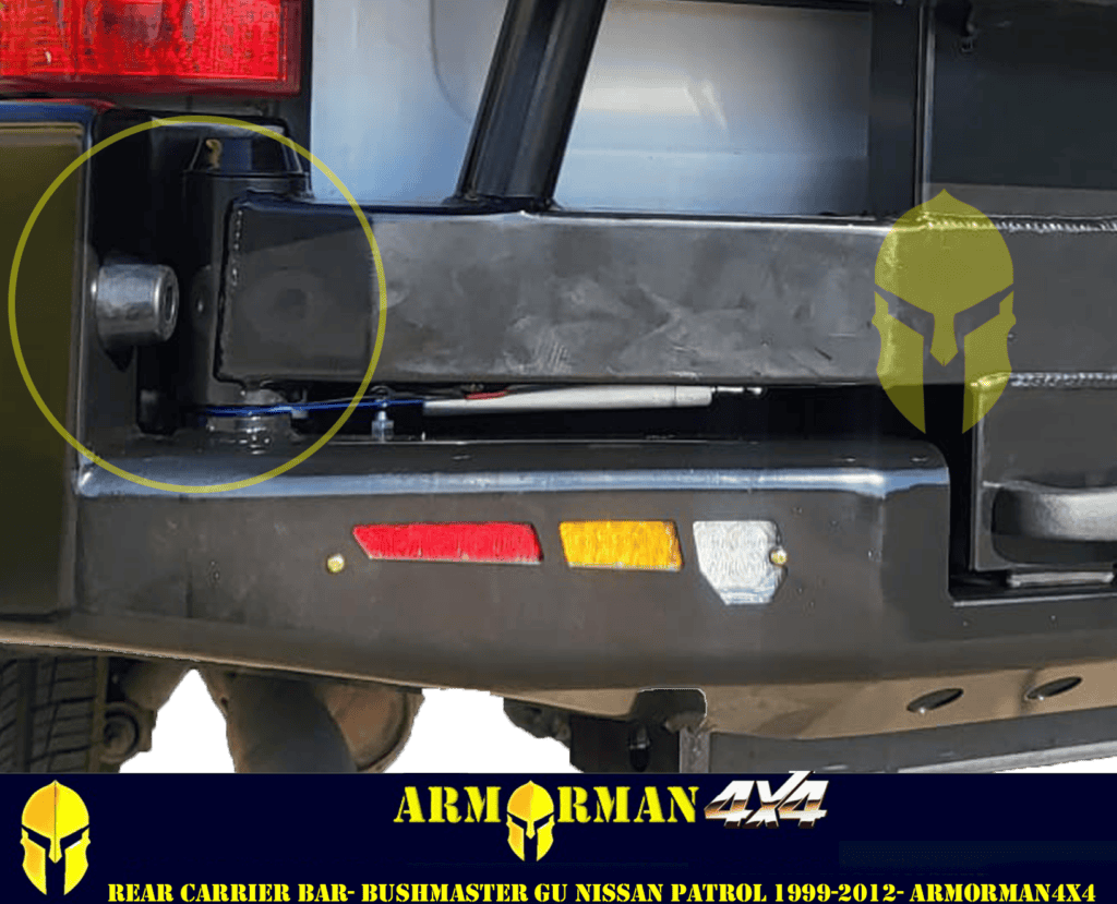 Bushmaster Rear carrier bar for GU Nissan patrol (1999-2012 ...
