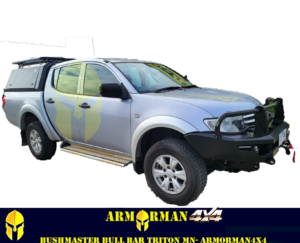 Bushmaster bull bar for Triton MN/ML – ARMORMAN4X4 – Armorman 4×4