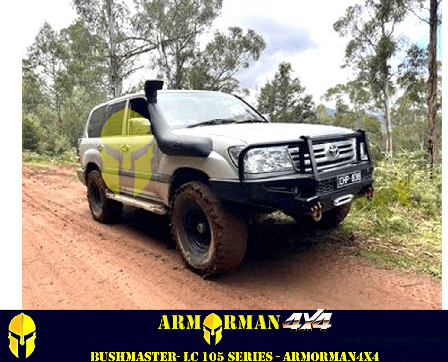 Bushmaster bar- LC105 series - ARMORMAN4X4 - Armorman 4x4