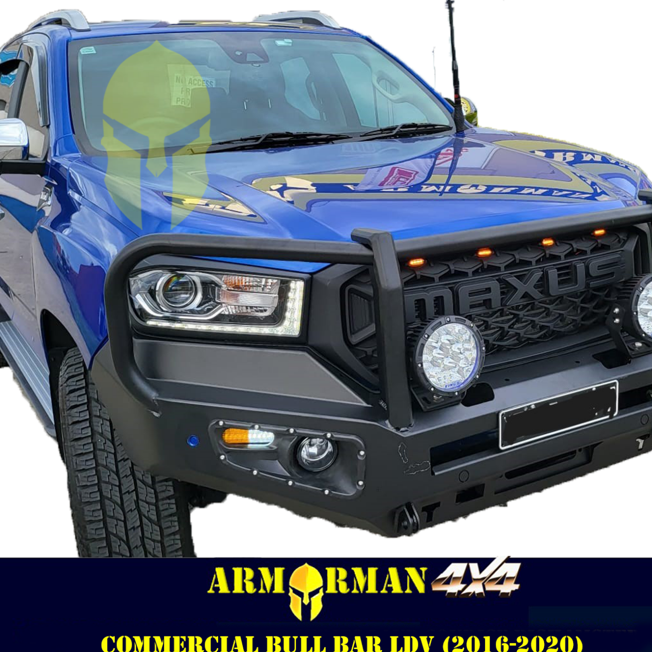 Commercial bull bar ldv (nlp) – Armorman 4×4