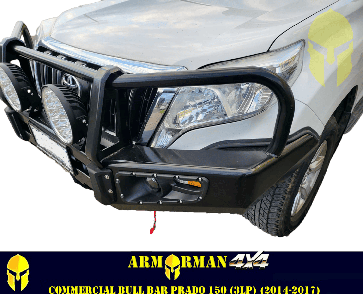 Bushmaster bull bar Prado 150 (2014-2017) - ARMORMAN4X4 - Armorman 4x4