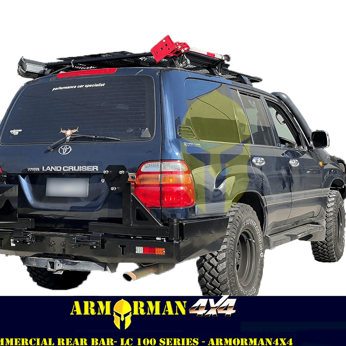 Commercial rear carrier bar- lc 80 series - Armorman 4x4
