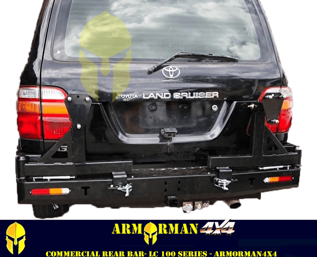 Commercial rear carrier bar- lc 100 series – Armorman 4×4