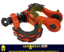 Orange shackle with D ring – ARMORMAN4X4 – Armorman 4×4
