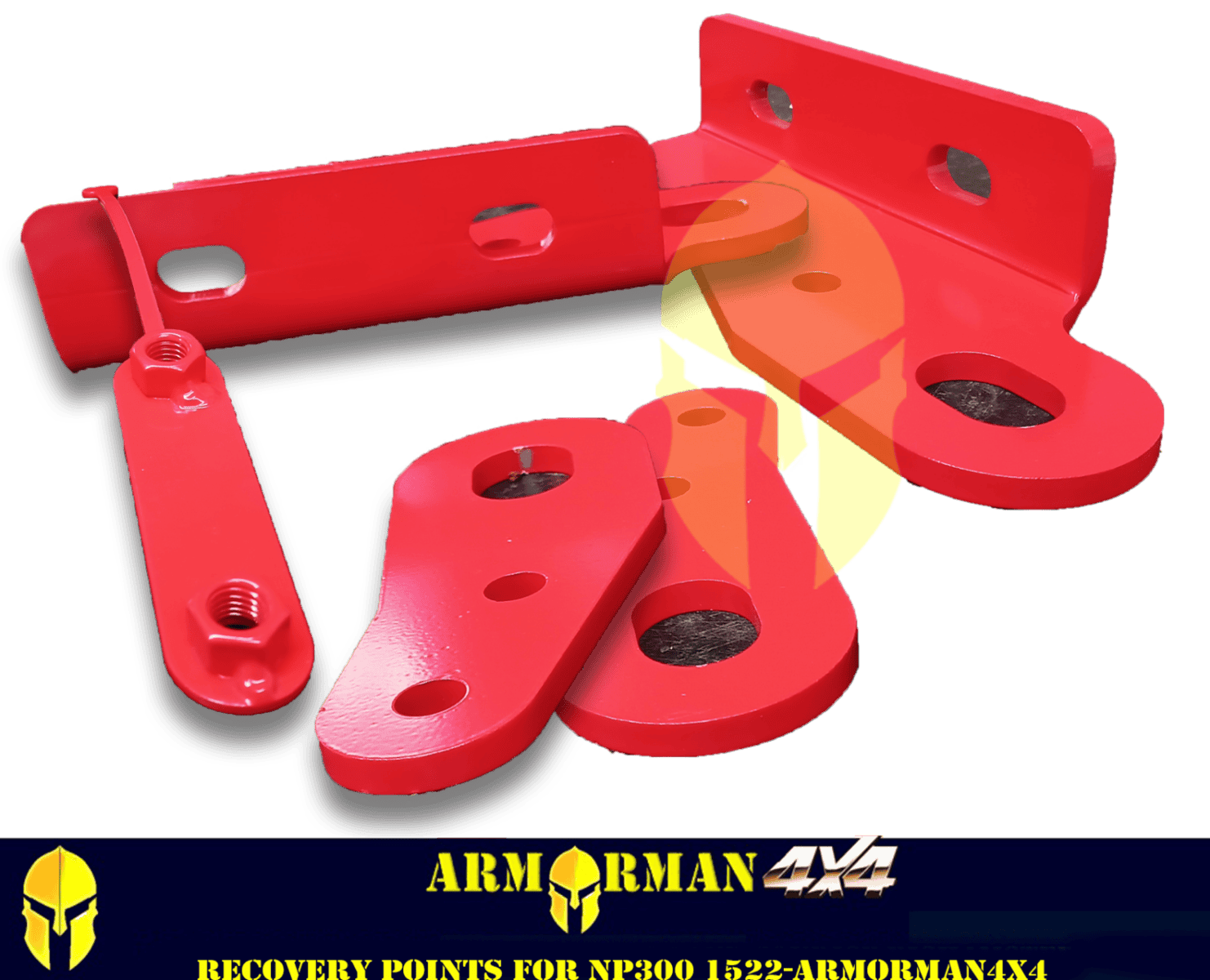 Recovery points for NP300 1522-ARMORMAN4X4 - Armorman 4x4