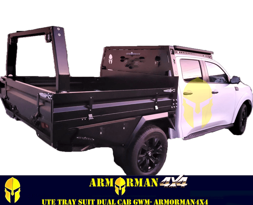 UTE Tray for GWM – STEEL TRAY FOR DUAL CAB UTEs – Armorman 4×4