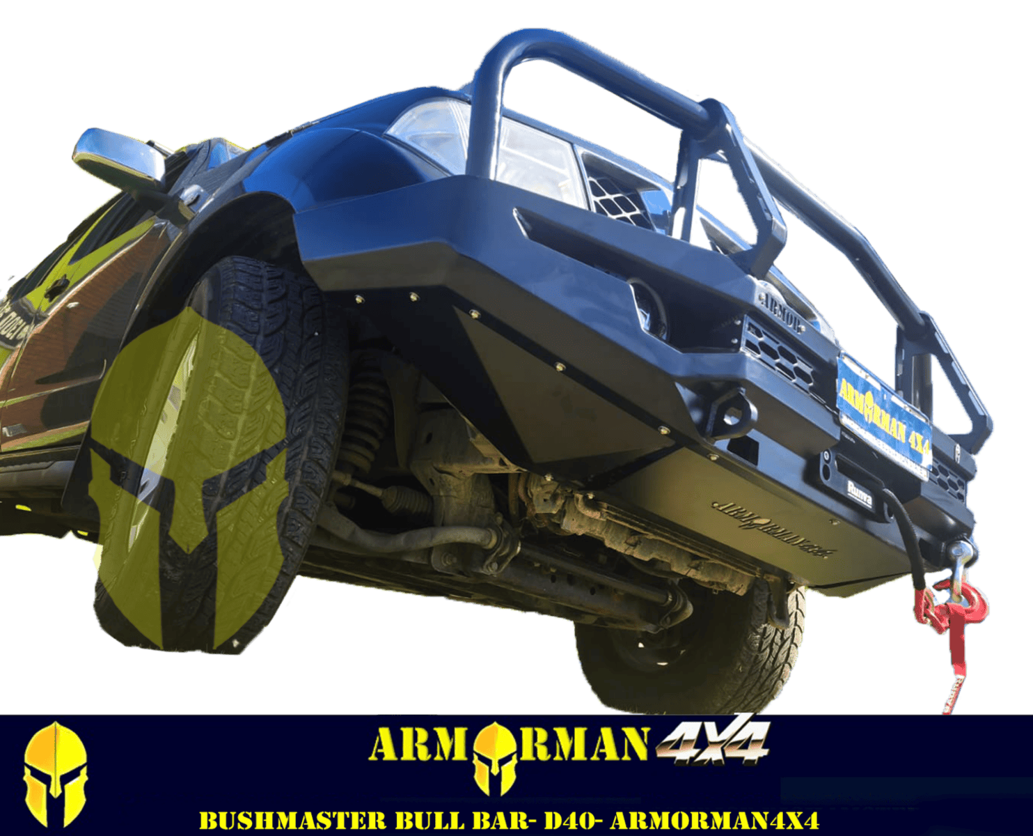 Bushmaster bull bar d40 (2011-2015)- ARMORMAN4X4 - Armorman 4x4