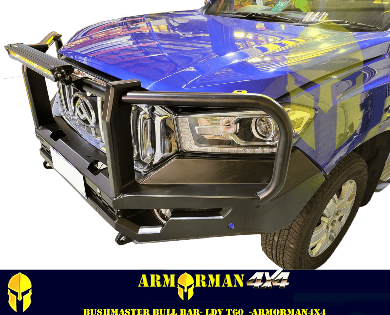 Bushmaster bull bar ldv t60- ARMORMAN4X4 - Armorman 4x4