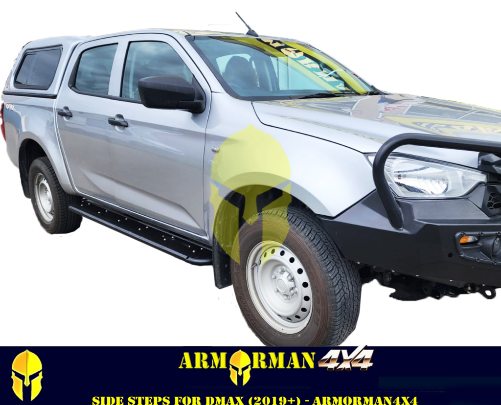 Side step for dmax (2019+) – ARMORMAN4X4 – Armorman 4×4