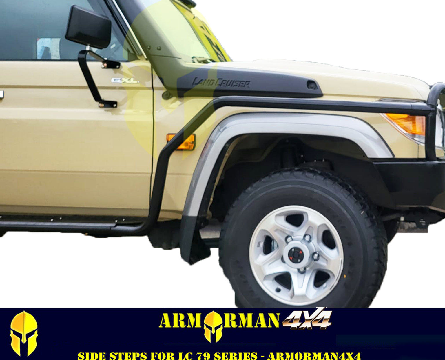 Side step for lc 79 series – ARMORMAN4X4 – Armorman 4×4