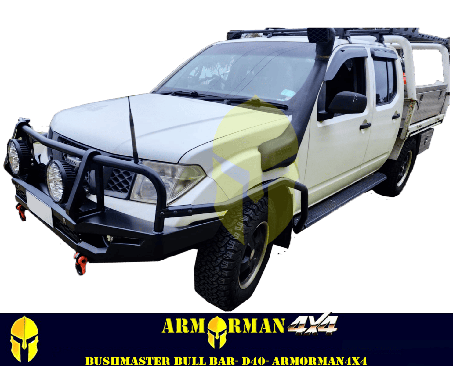 Bushmaster bull bar d40 (2006-2010)- ARMORMAN4X4 - Armorman 4x4