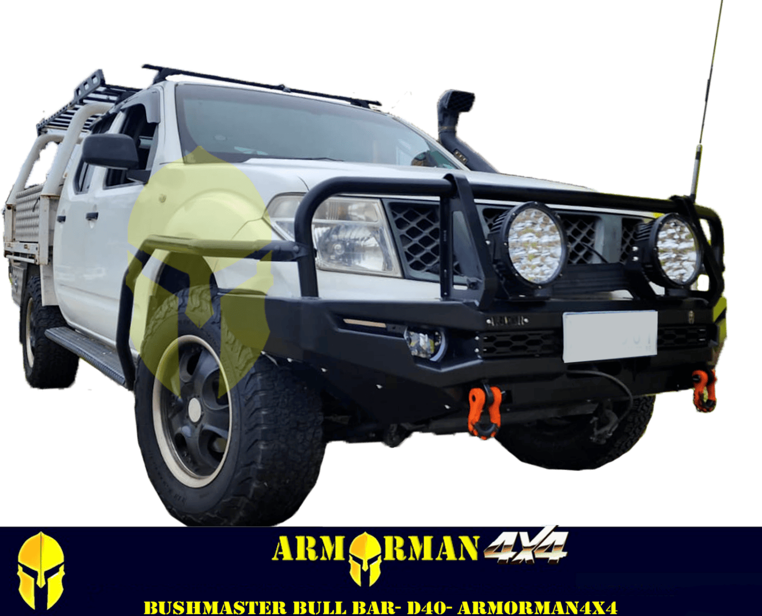 Bushmaster bull bar d40 (2006-2010)- ARMORMAN4X4 - Armorman 4x4