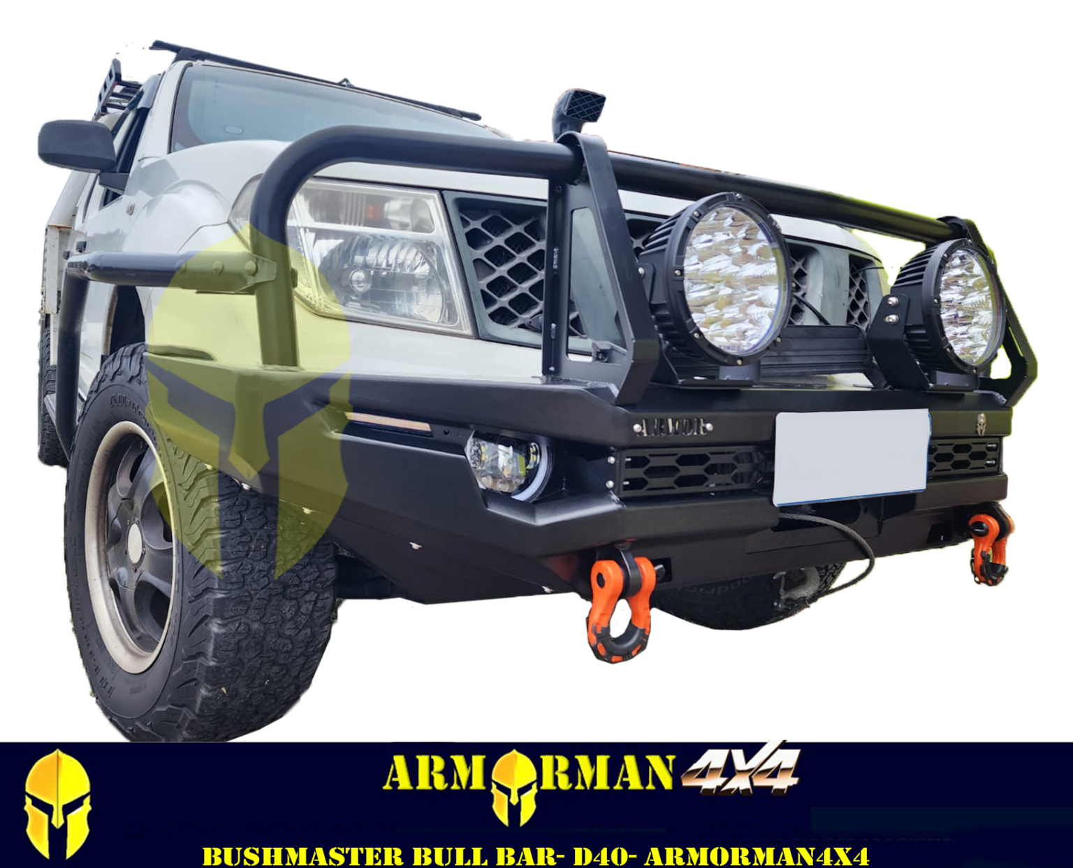 Bushmaster bull bar for d40 (2006-2010) – ARMORMAN4X4 – Armorman 4×4