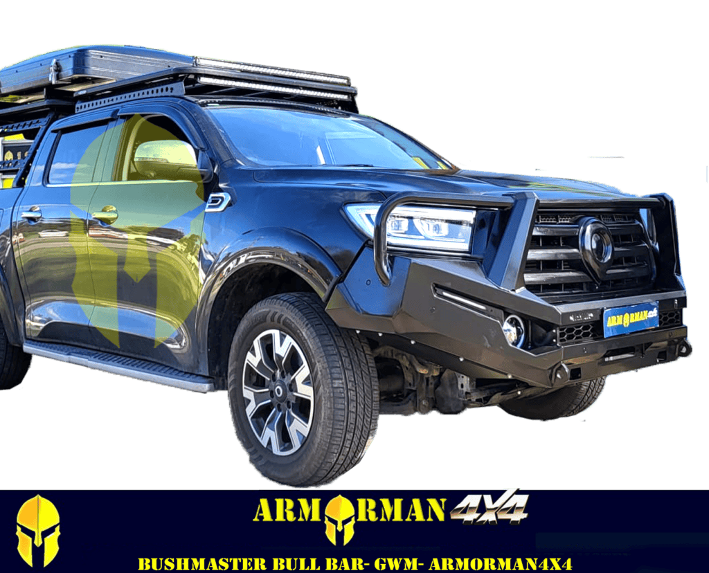 Bushmaster bull bar for GWM – ARMORMAN4X4 – Armorman 4×4