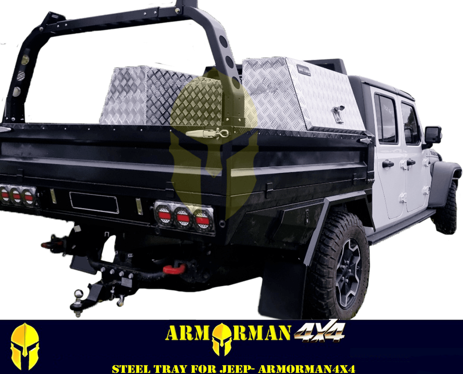 UTE steel tray- jeep - ARMORMAN4x4 - Armorman 4x4