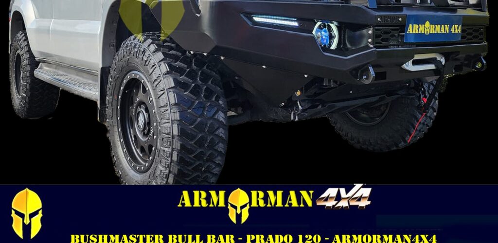 Bushmaster Bull Bar for Prado 90 series – ARMORMAN4X4 – Armorman 4×4