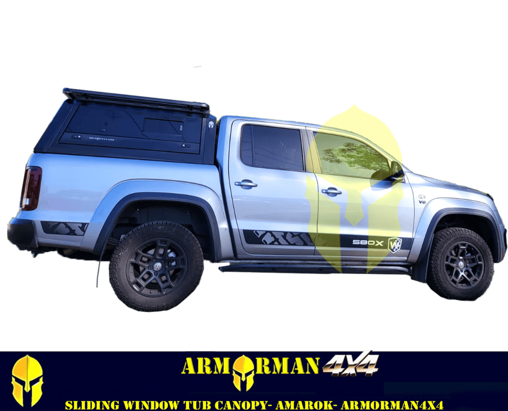 Sliding Side window tub canopy for Amarok – ARMORMAN4X4 – Armorman 4×4
