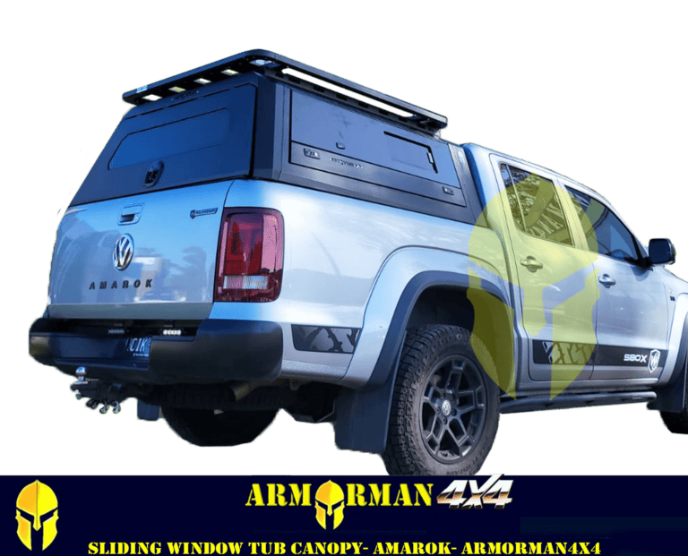 Side glass tub canopy for Amarok - ARMORMAN4X4 - Armorman 4x4