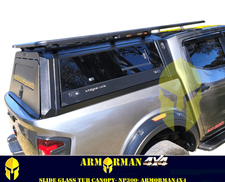 Sliding Side window tub canopy for Np300 – ARMORMAN4X4 – Armorman 4×4