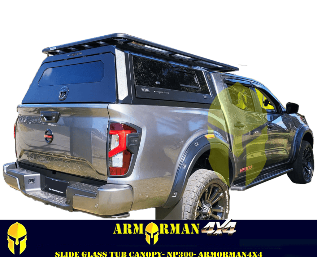 Sliding Side window tub canopy for Np300 – ARMORMAN4X4 – Armorman 4×4