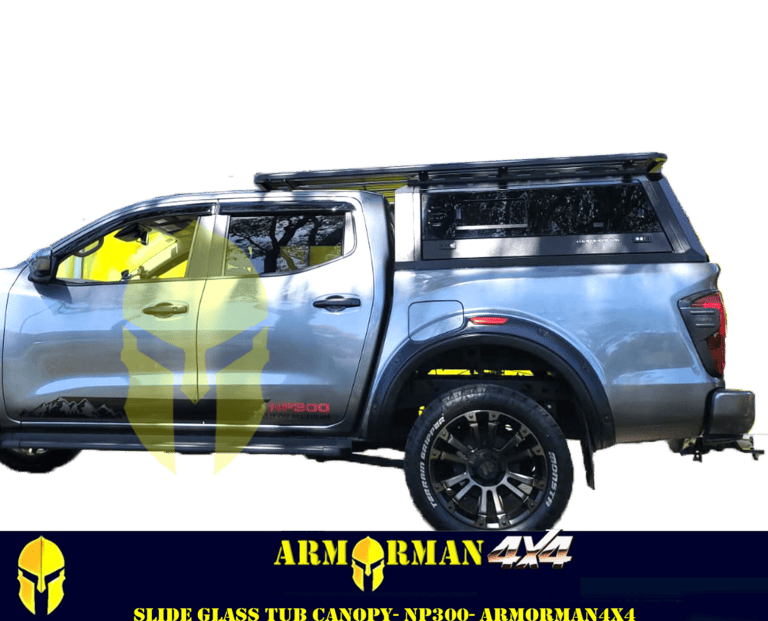 Sliding Side window tub canopy for Np300 – ARMORMAN4X4 – Armorman 4×4