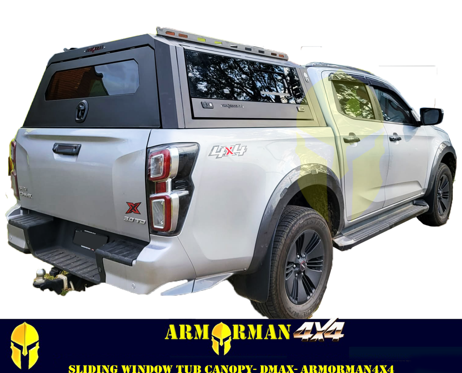 UTE Tray for ISUZU D-MAX – STEEL TRAY FOR DUAL CAB UTEs – Armorman 4×4