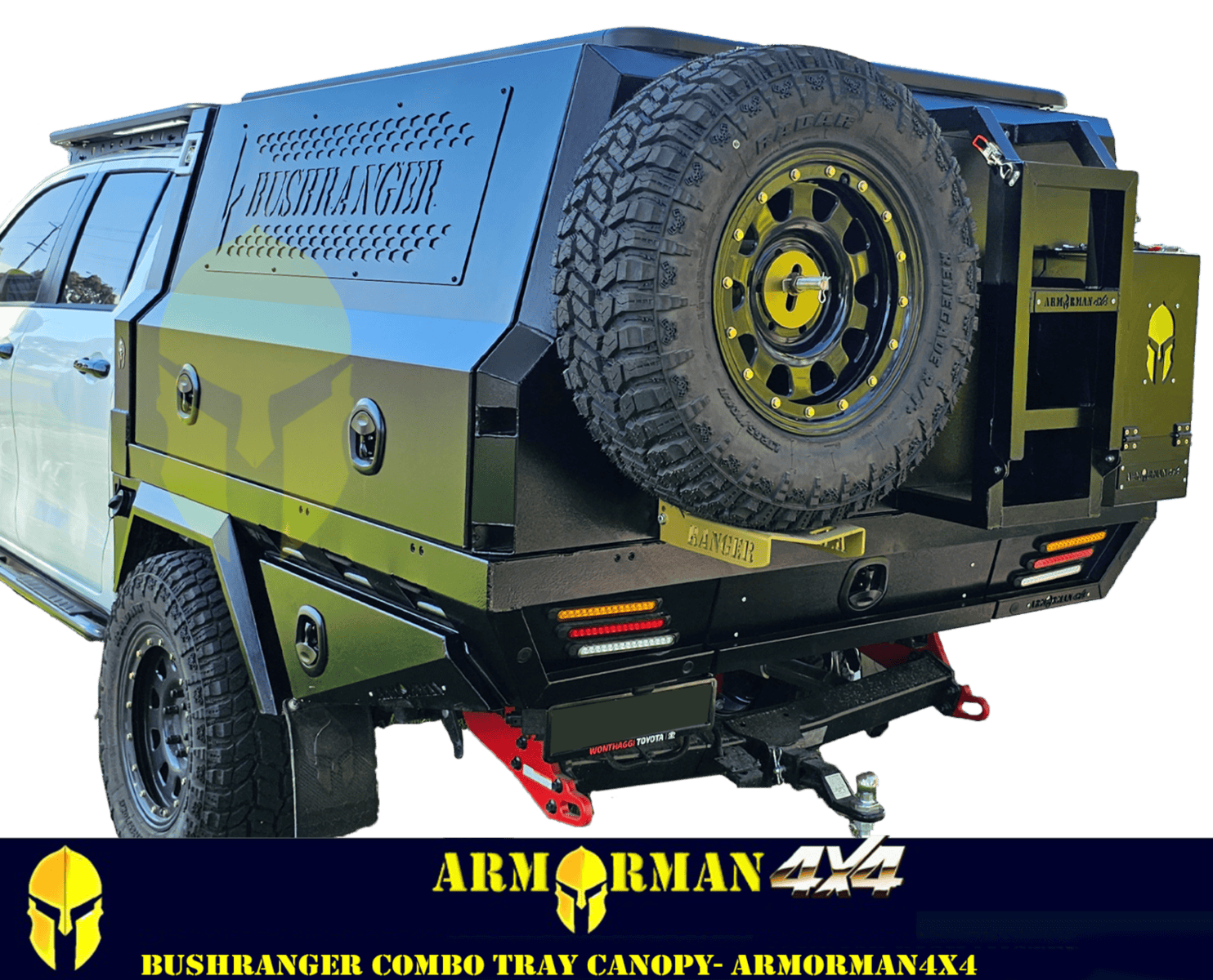 Side glass tub canopy for Bt50 (2011-2020)- ARMORMAN4X4 - Armorman 4x4