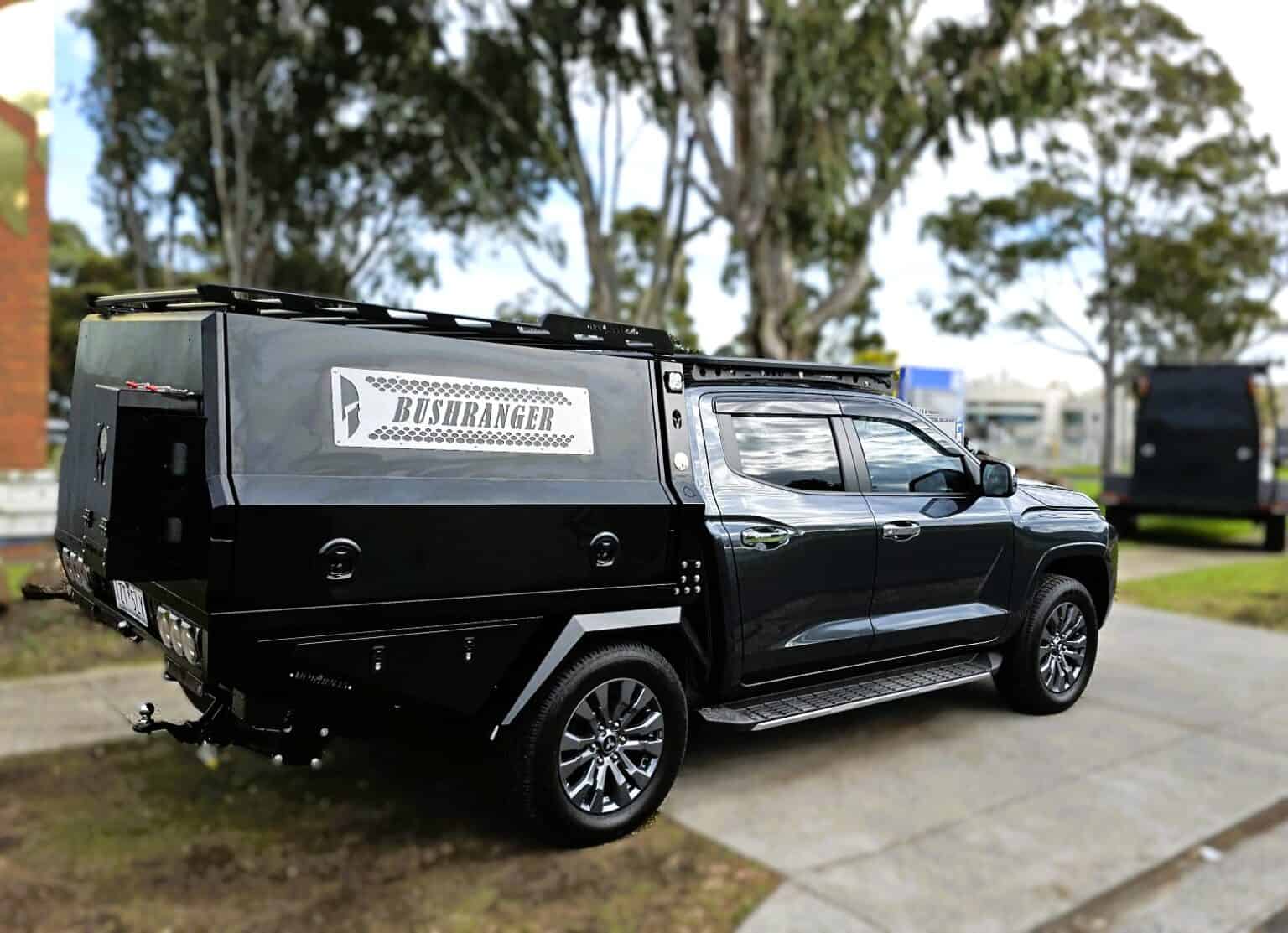 Bushranger combo aluminium tray 1730 canopy Triton – ARMORMAN4X4 ...
