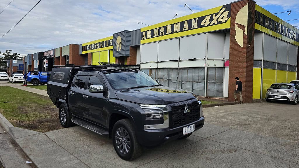 Bushranger combo aluminium tray 1730 canopy Triton – ARMORMAN4X4 ...