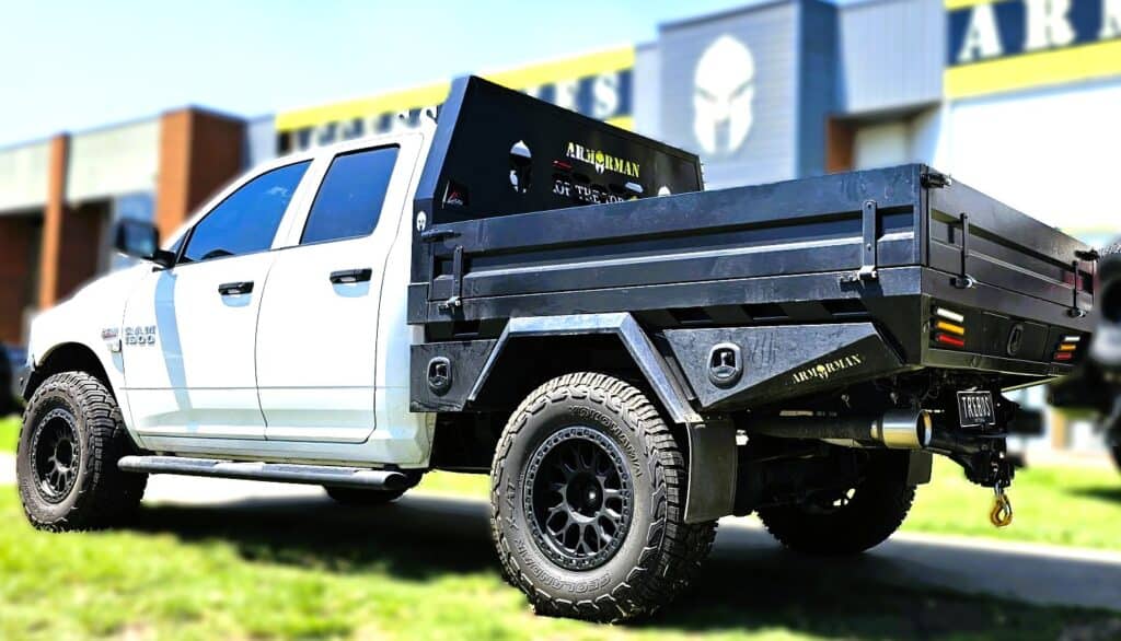 Bushranger combo aluminium TRAY CANOPY COMBO1000 FOR RAM 1500 and ...