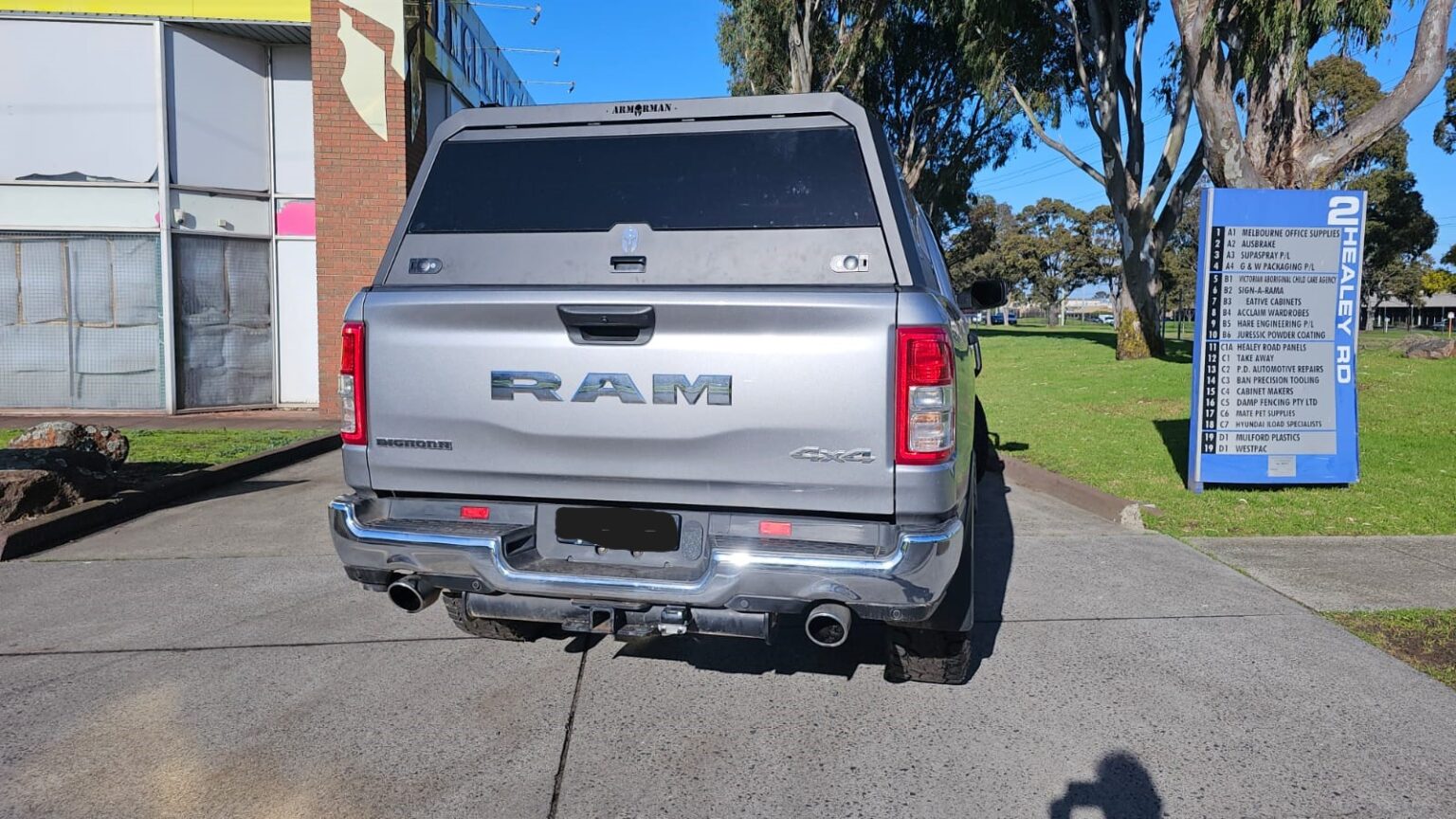 SOLID SIDE GLASS Tub Canopy for RAM 1500 (5.7 FEET TUB) – ARMORMAN4X4 ...