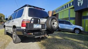 Bushmaster Rear Bar for LC 100 Series - Armorman4x4 - Armorman 4x4